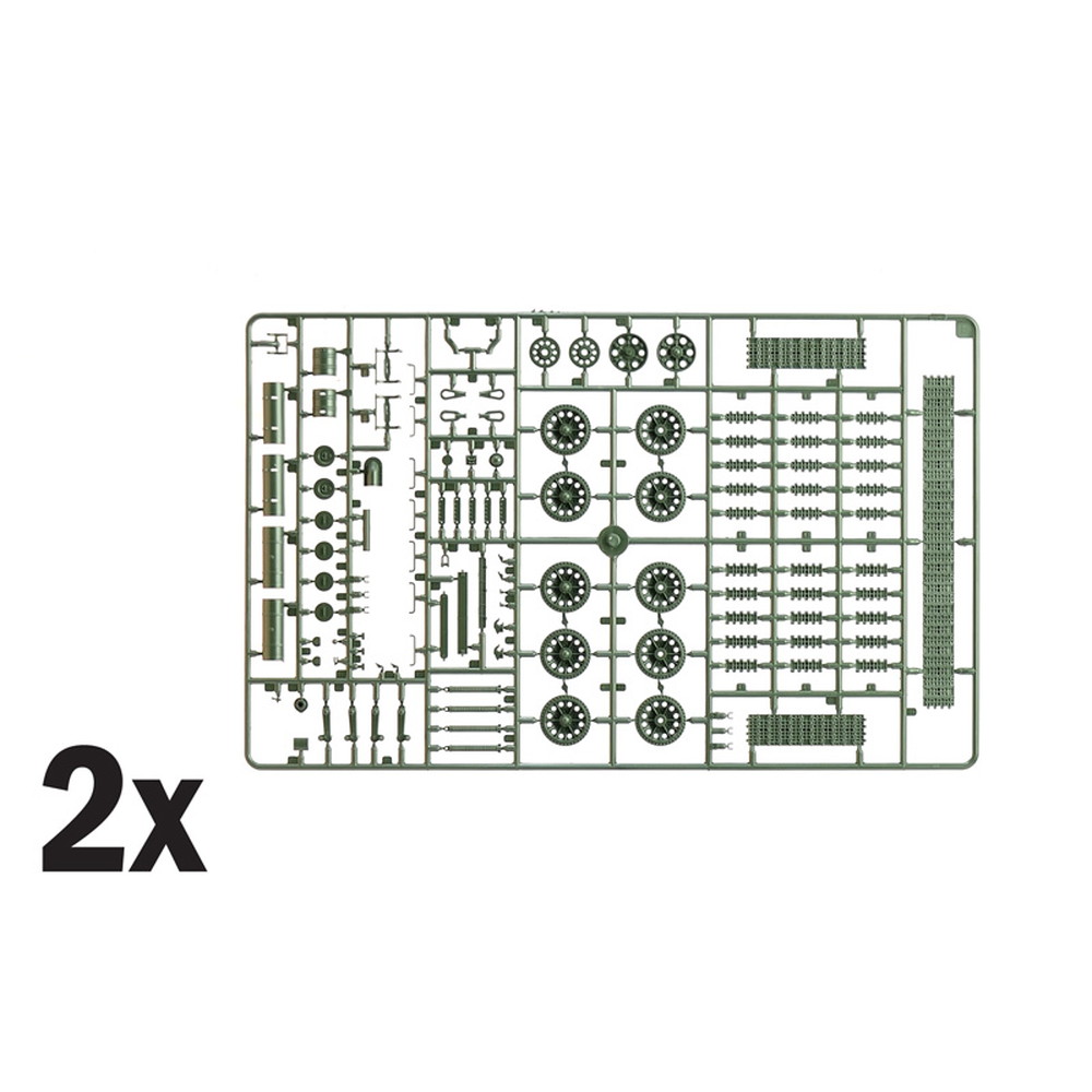 プラモデル :: 軍用車両 & 武器 :: WW.II ソビエト軍 T-34/76 1943年生産型 アルミ砲身/金属ワイヤー付属 プレミアムキット プラモデル IT6570 (訳あり商品 ...